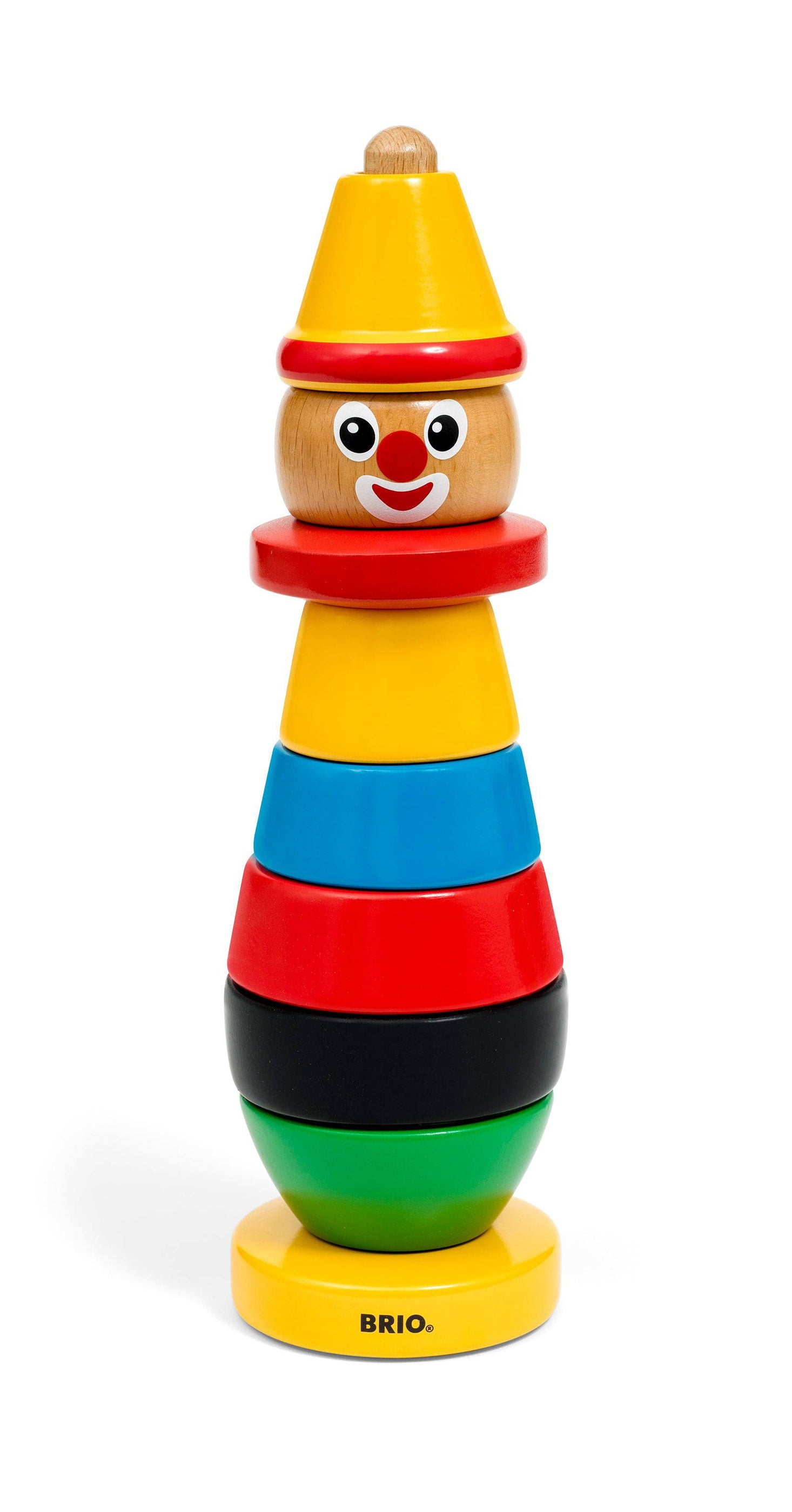 BRIO - Stacking Clown 9 pieces | Ravensburger Australia & New Zealand