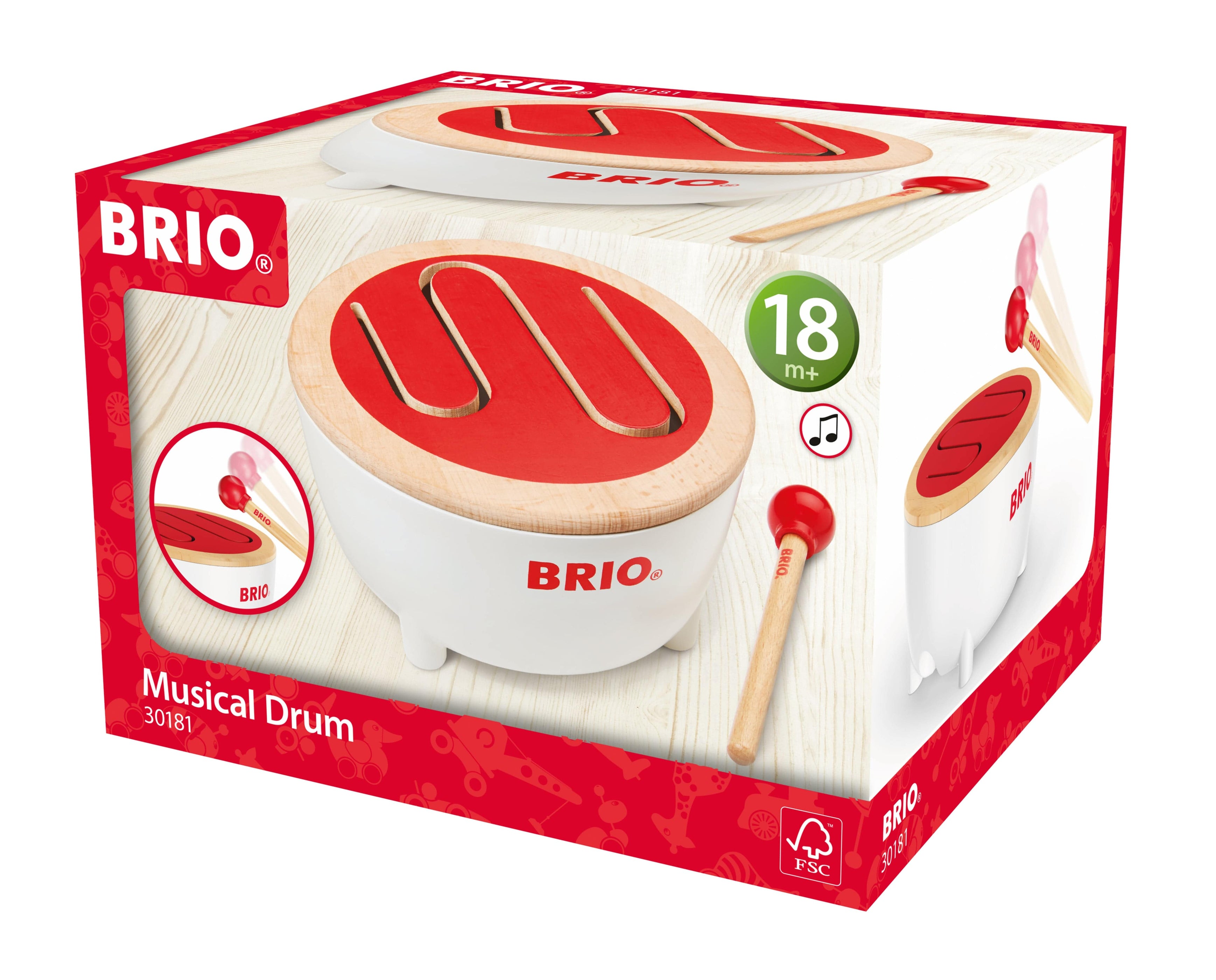 BRIO - Musical Drum | Ravensburger Australia & New Zealand
