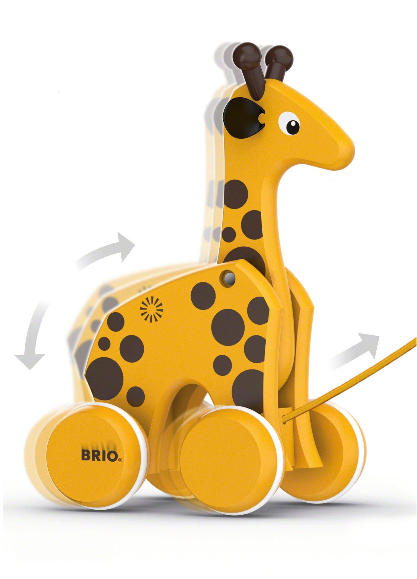 BRIO - Pull Along Giraffe | Ravensburger Australia & New Zealand