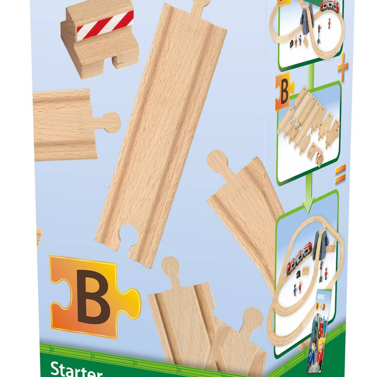 BRIO - Starter Track Pack B 13 pieces | Ravensburger Australia & New ...