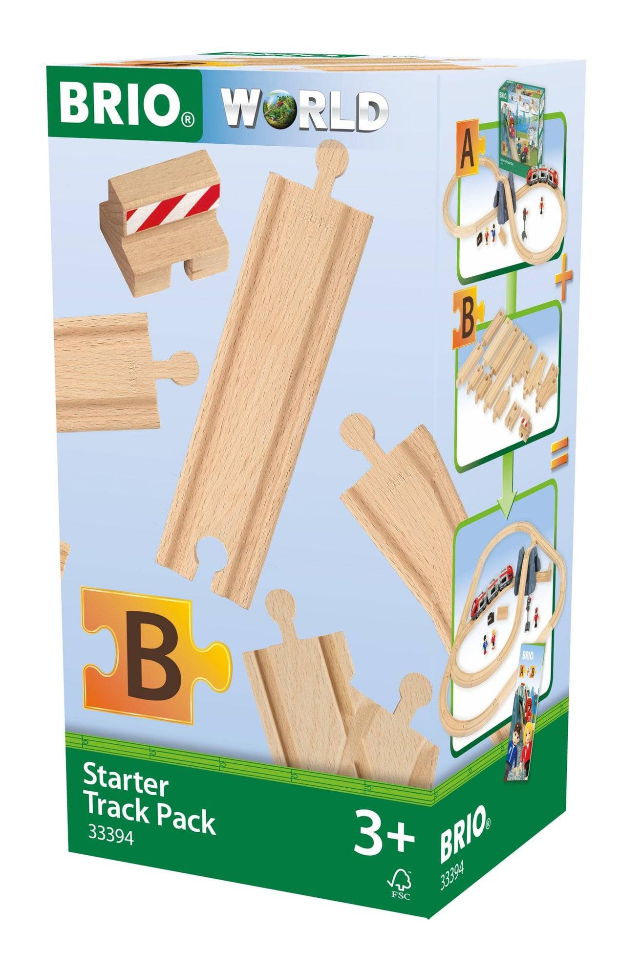 BRIO - Starter Track Pack B 13 pieces | Ravensburger Australia & New ...
