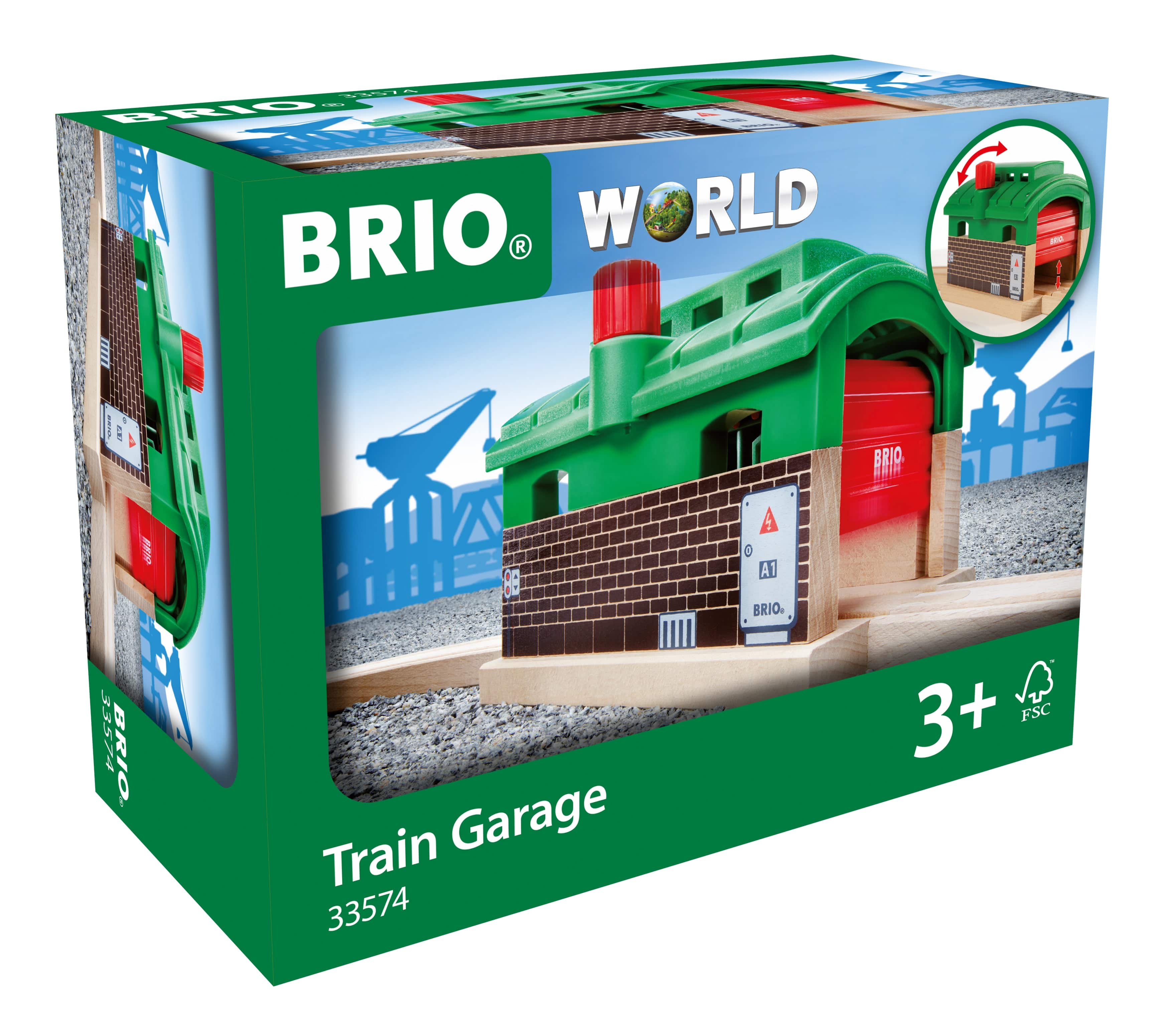 BRIO - Train Garage | Ravensburger Australia & New Zealand