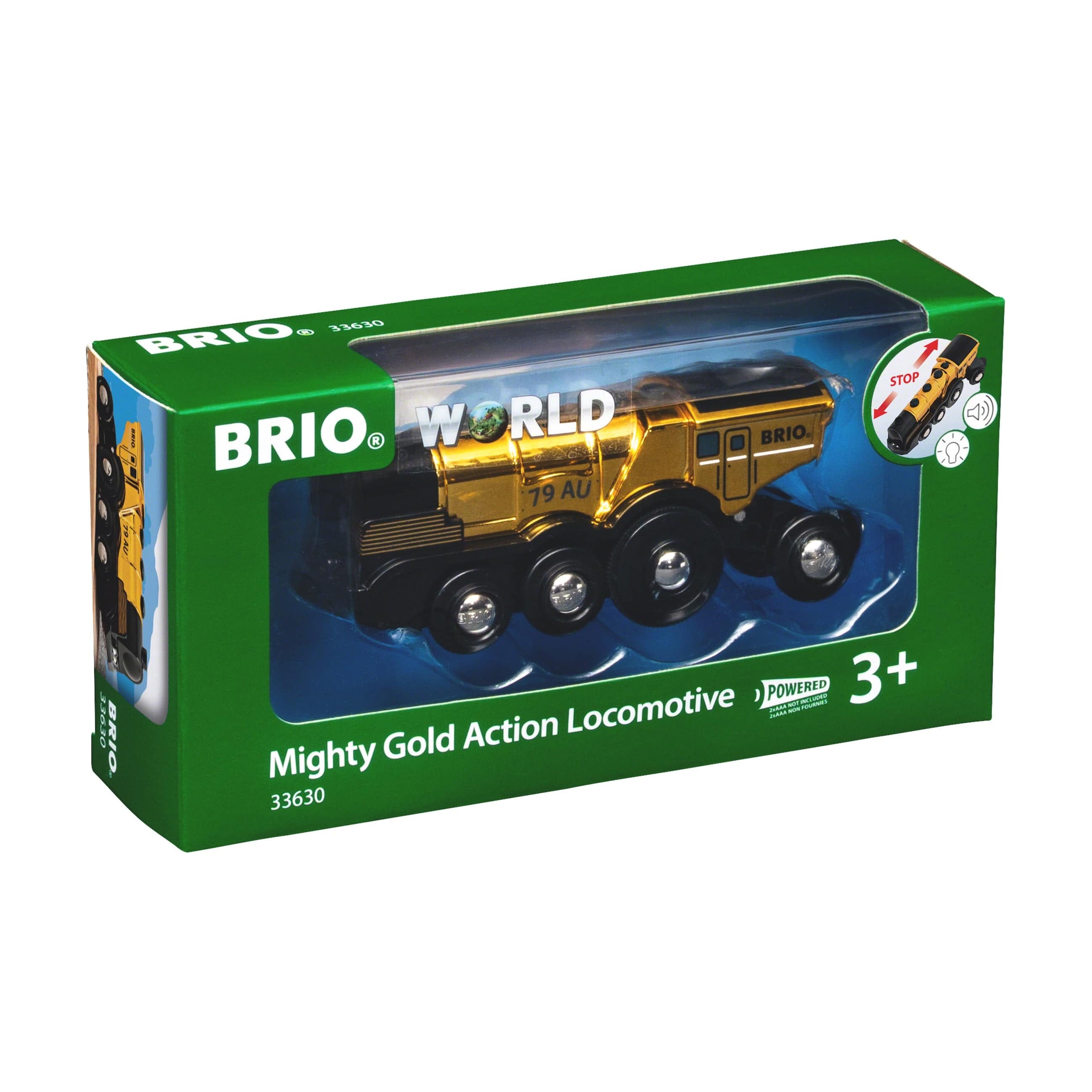 BRIO - Mighty Gold Action Locomotive | Ravensburger Australia & New Zealand