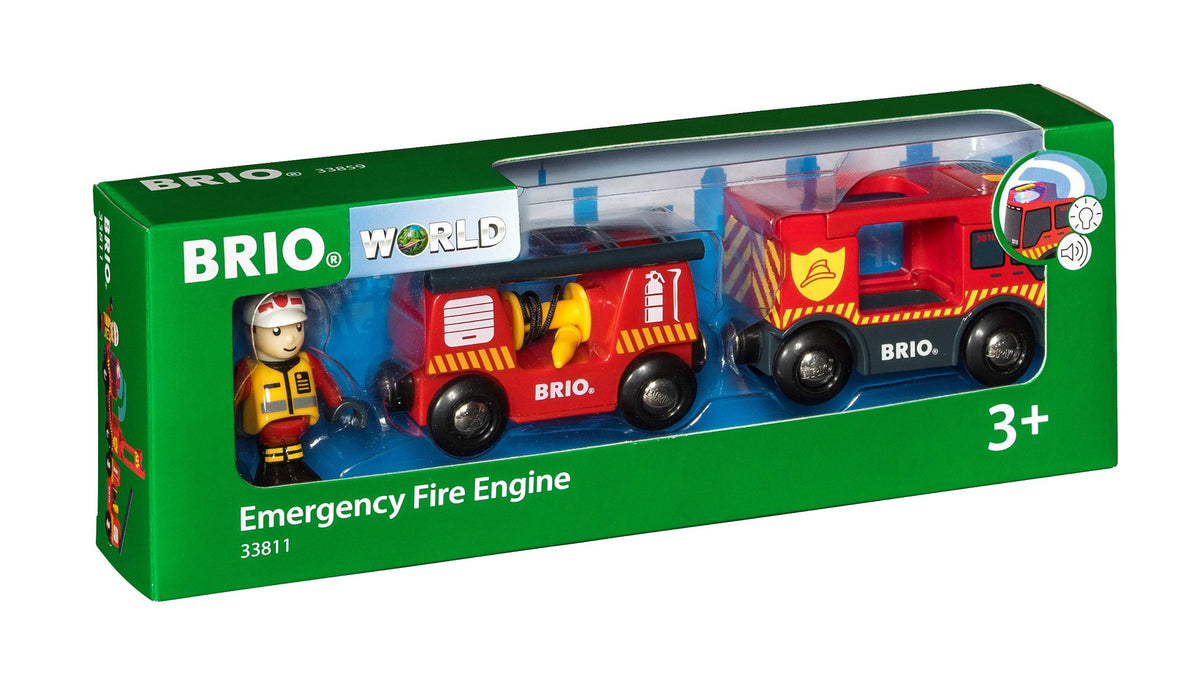 BRIO - Emergency Fire Engine 3 pieces