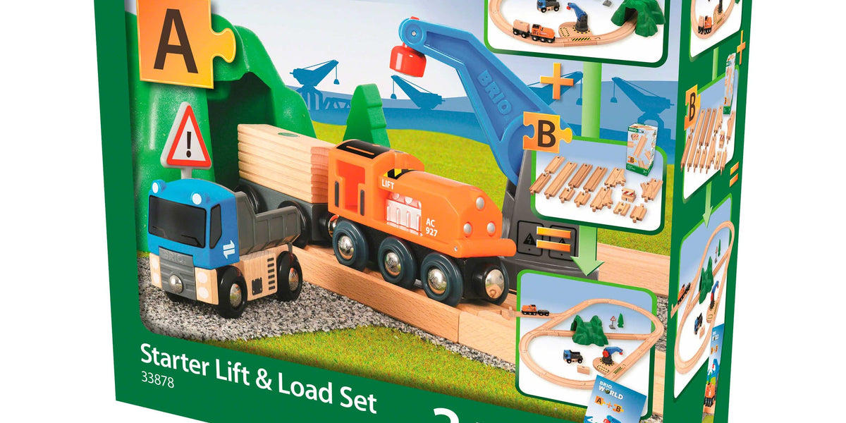 BRIO - Starter Lift & Load Set A 19 pieces