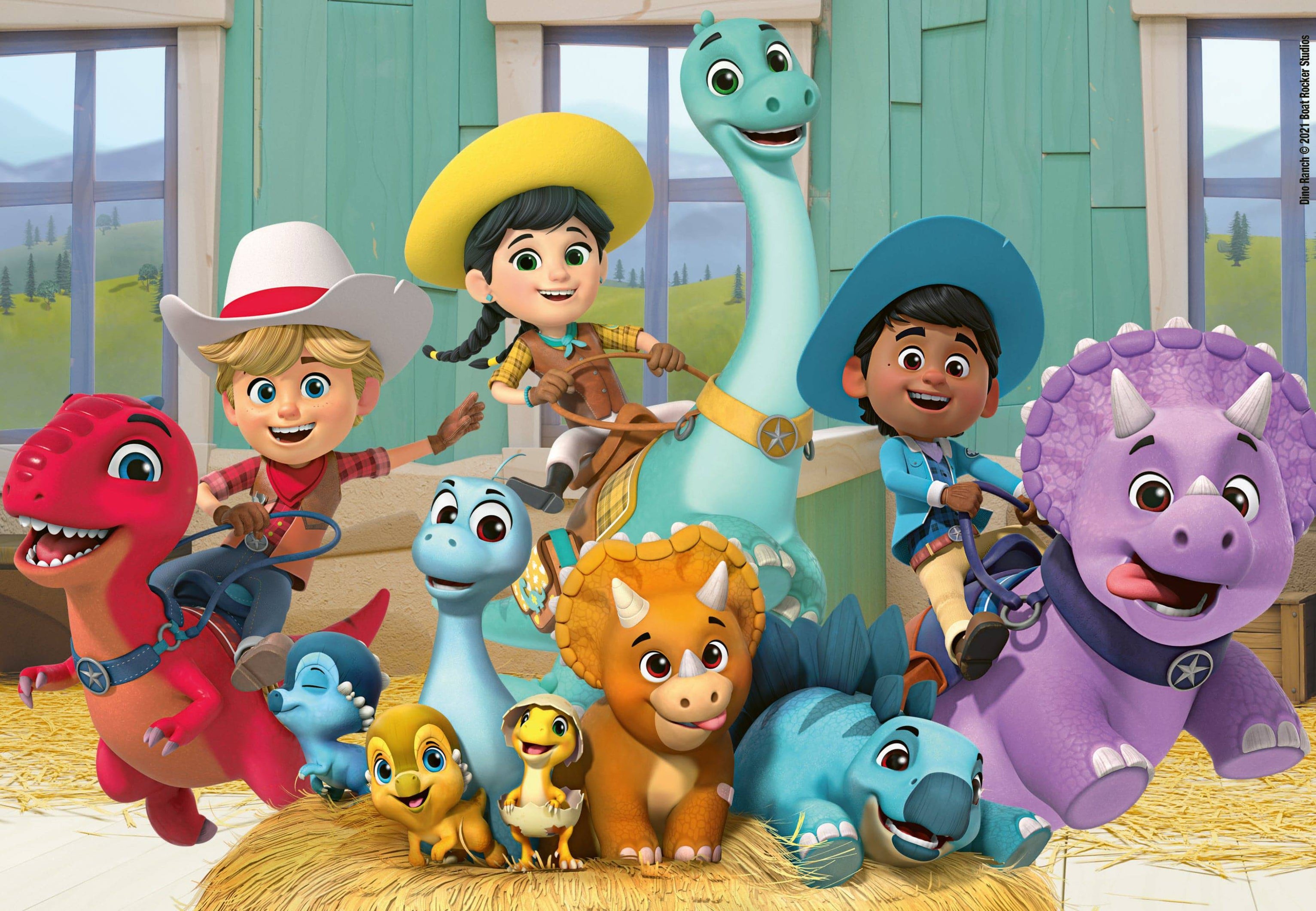 Ravensburger - Dino Ranch Friendship 2x24 pieces | Ravensburger ...