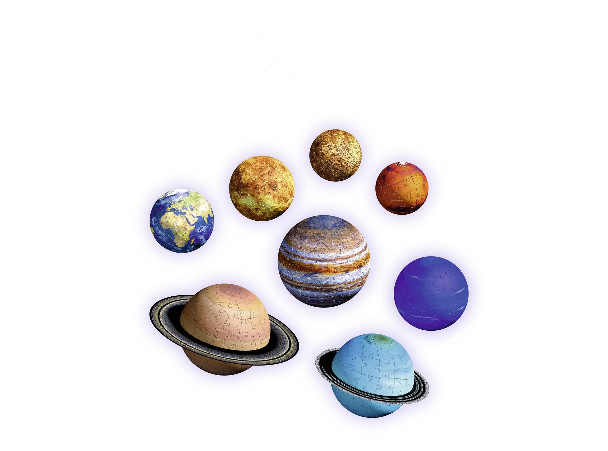 Ravensburger - Solar System 8 Planets 3D Puzzle 522 pieces