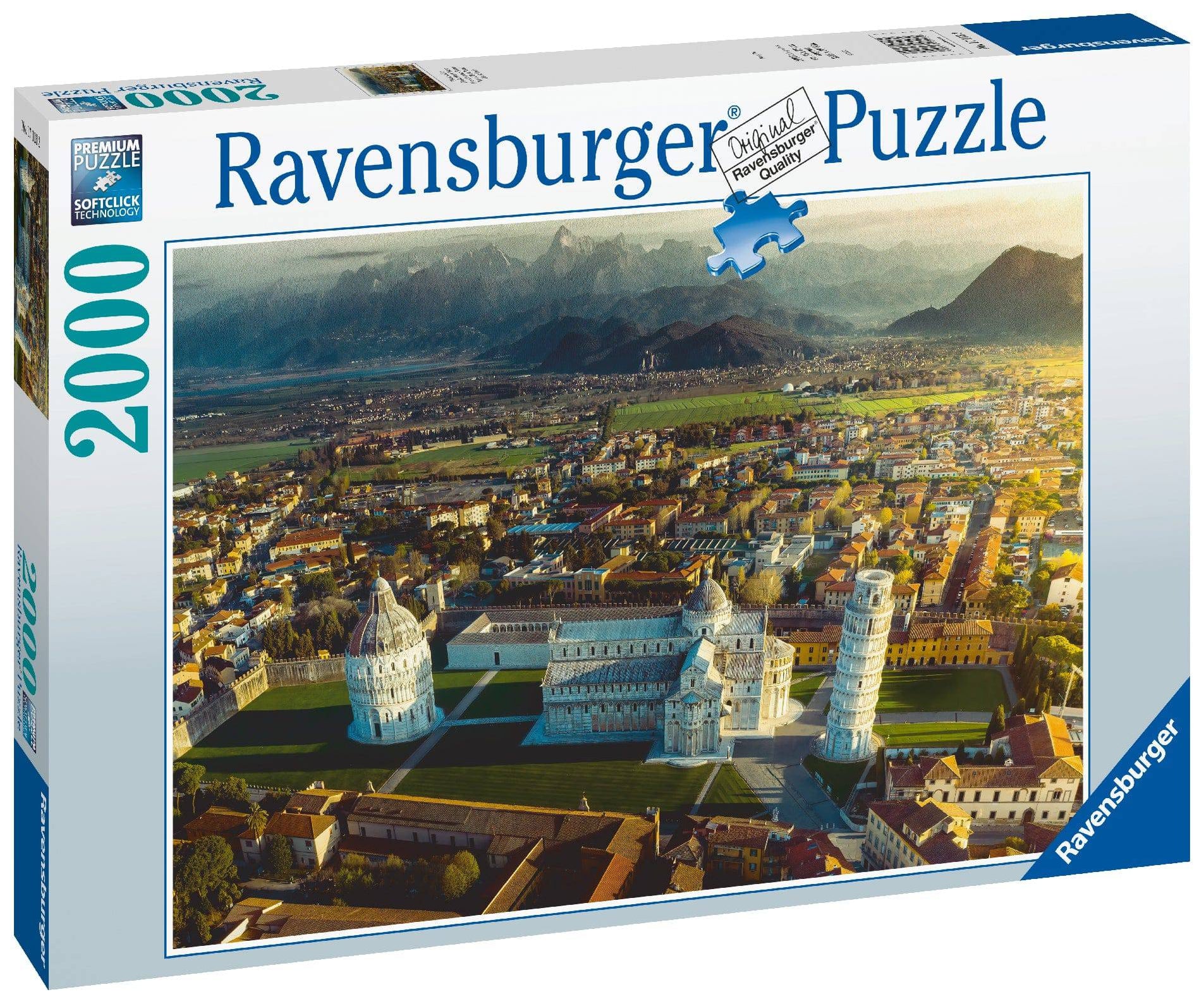 Ravensburger - Pisa & Mount Pisano 2000 pieces | Ravensburger Australia ...