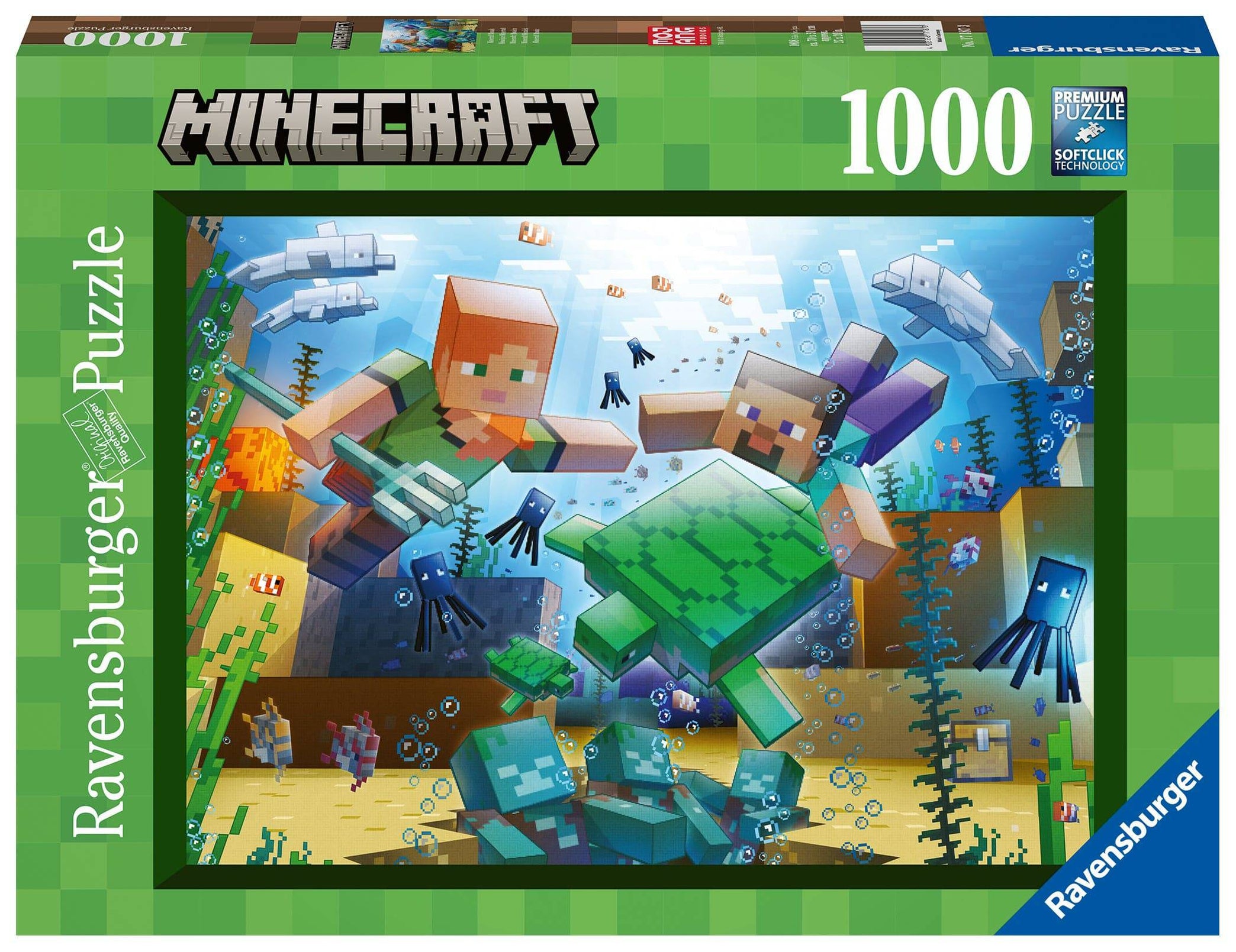 Ravensburger - Minecraft Mosaic 1000 pieces