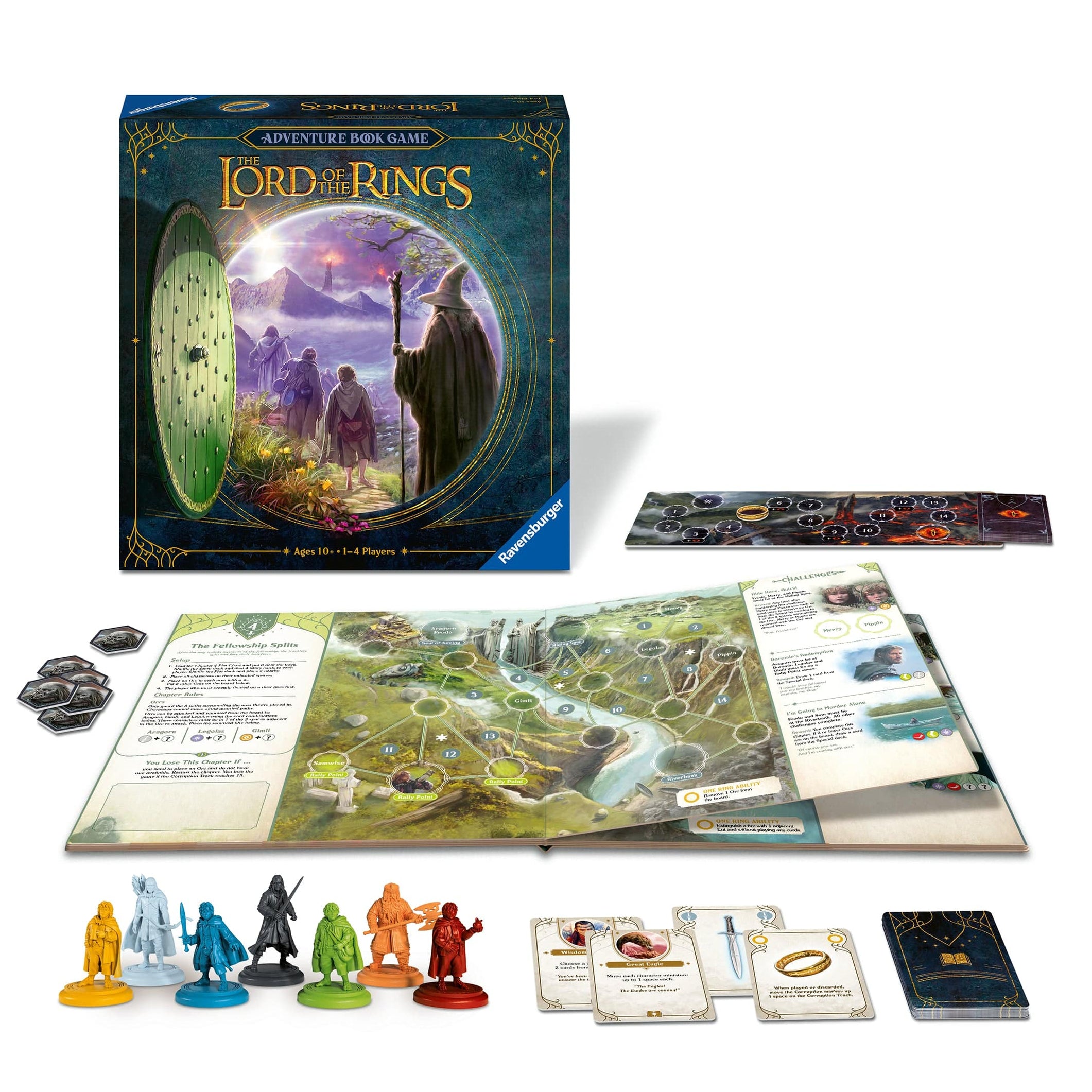 Ravensburger - LOTR Adventure Book Game