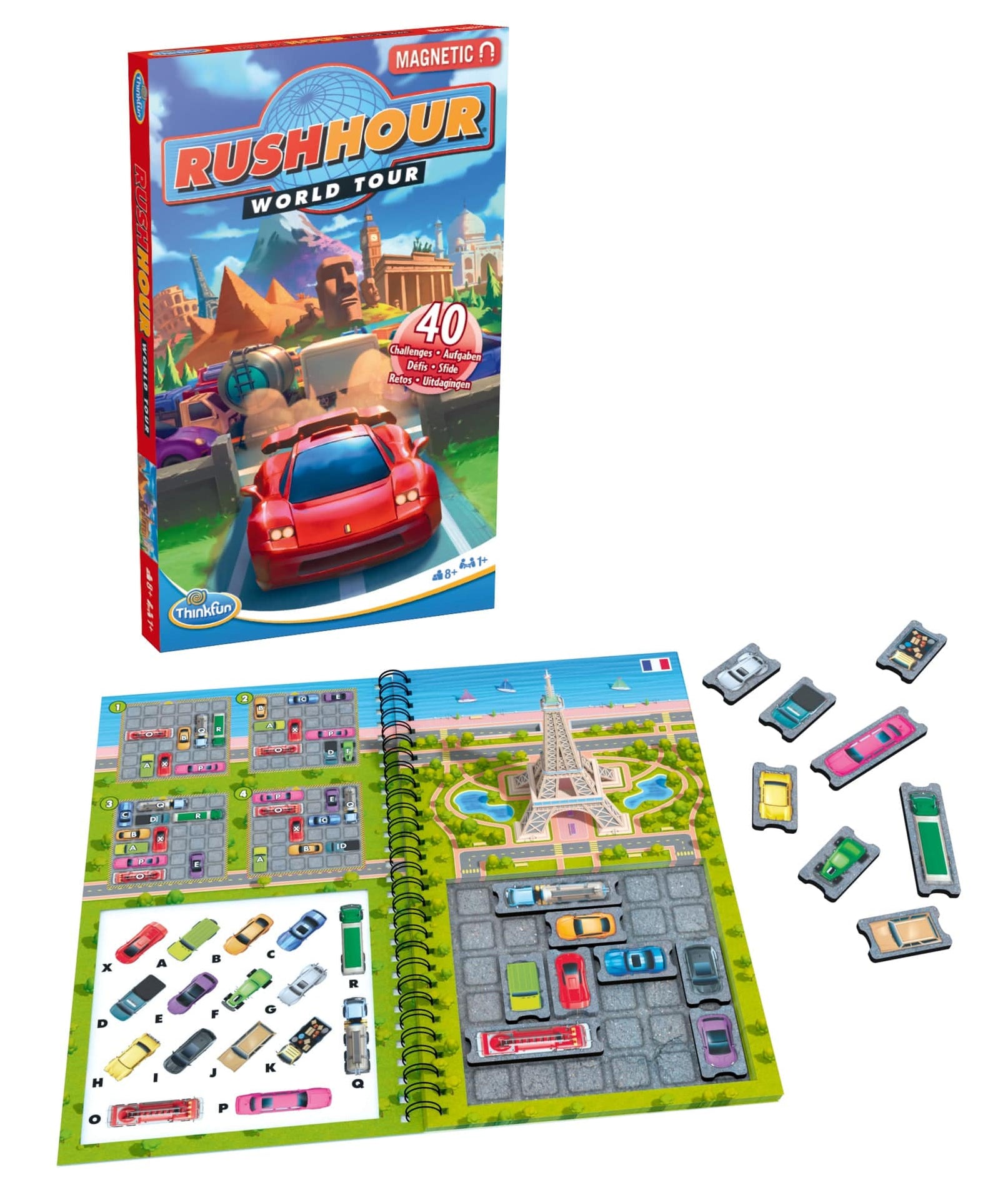 ThinkFun - Rush Hour World Tour Travel Puzzle | Ravensburger Australia ...