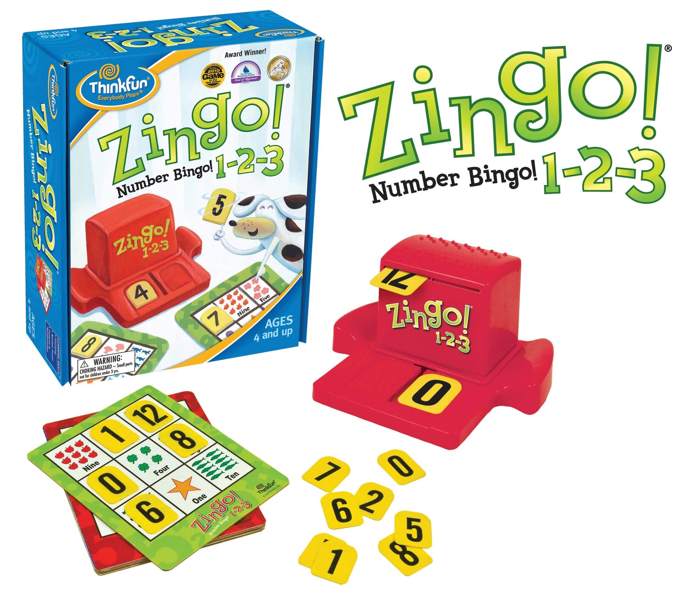 ThinkFun - Zingo! 1-2-3 | Ravensburger Australia & New Zealand